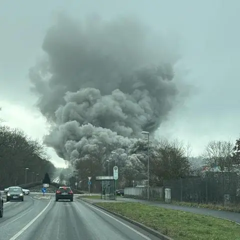 Wohnhaus nach Brand am Marburger Richtsberg unbewohnbar